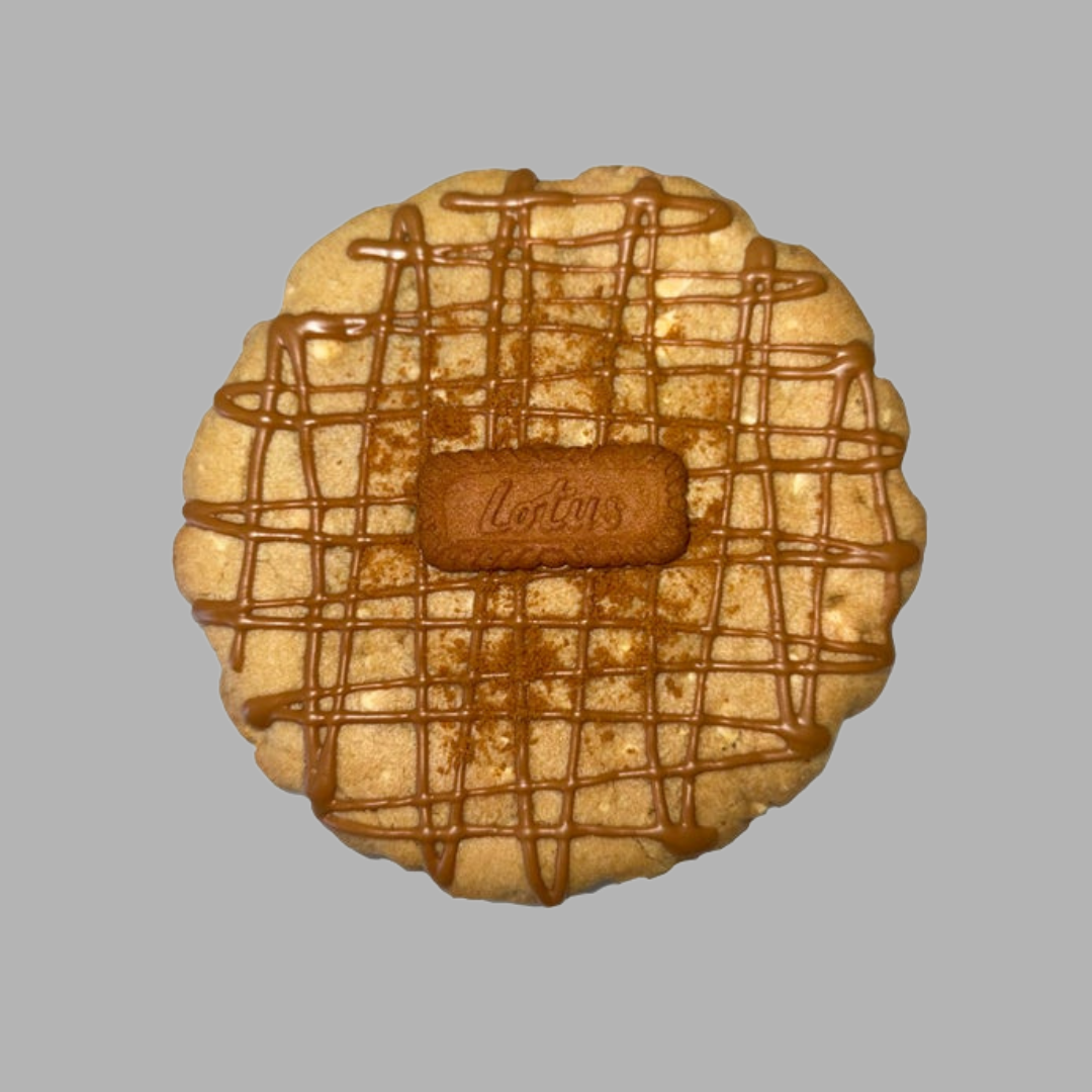 biscoff cookie cake | krumm cookie co.